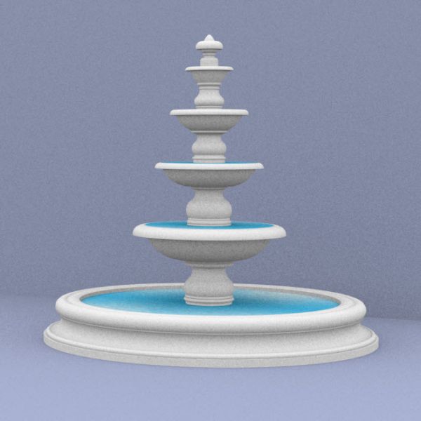 Outdoor Fountain For Revit