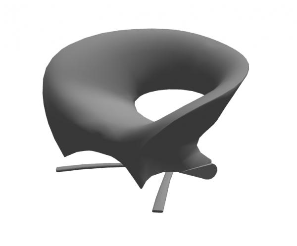 Fora Form Loop Chair - modlar.com
