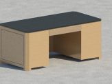 Executive Desk Model BIM Objects - Free Download - Modlar