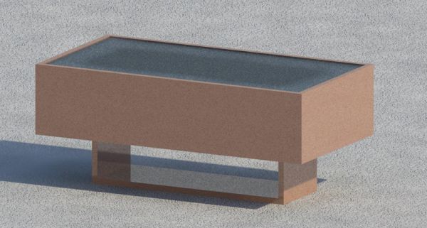 Coffee table 02 for Revit Architecture 2011 - modlar.com