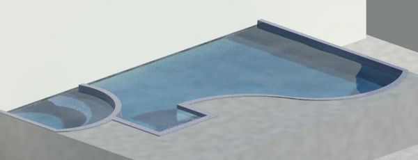 Infinity pool for Revit Architecture 2011 - modlar.com