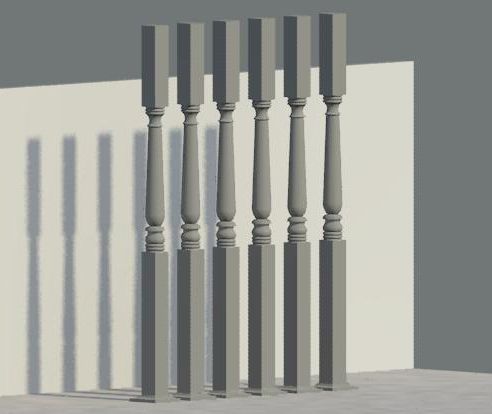 Porch post for Revit Architecture 2011 - modlar.com