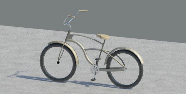 Bicycle 02 for Revit Architecture 2011 - modlar.com