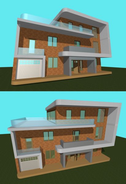 Modern House Model - modlar.com