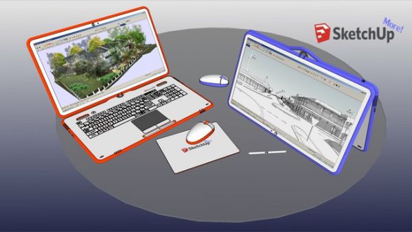 SketchUp Laptop - modlar.com