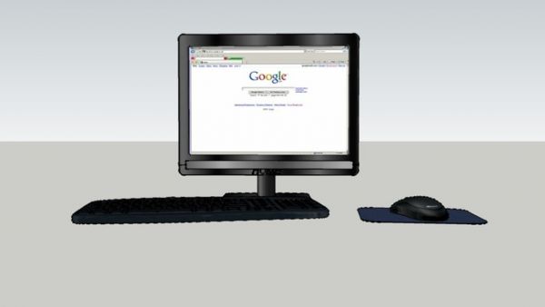 Flat Screen Computer - modlar.com