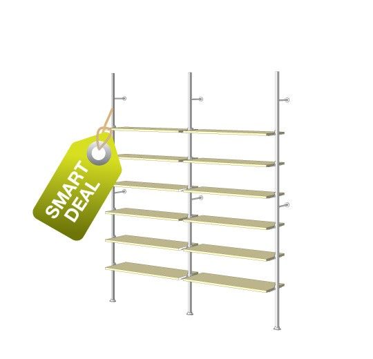 Retail display shelving - modlar.com