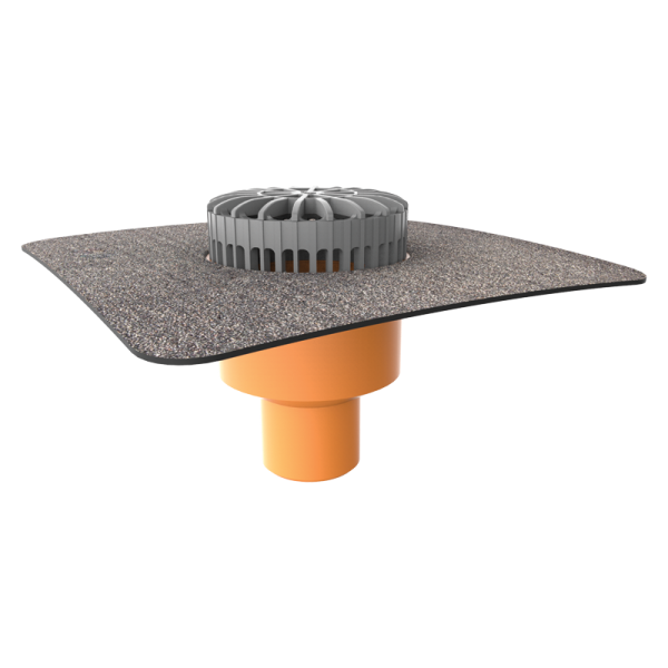 Terrace roof outlet TWT-E vertical - modlar.com