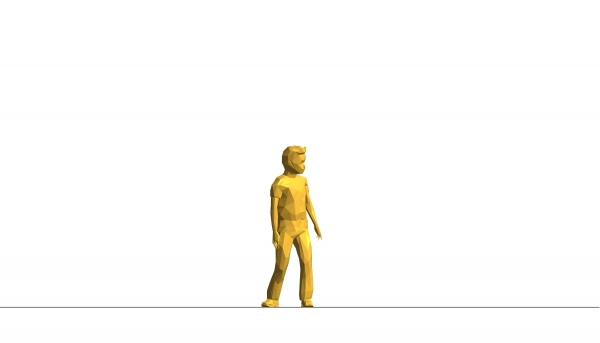 STANDING BOY FOR AUTODESK REVIT - modlar.com