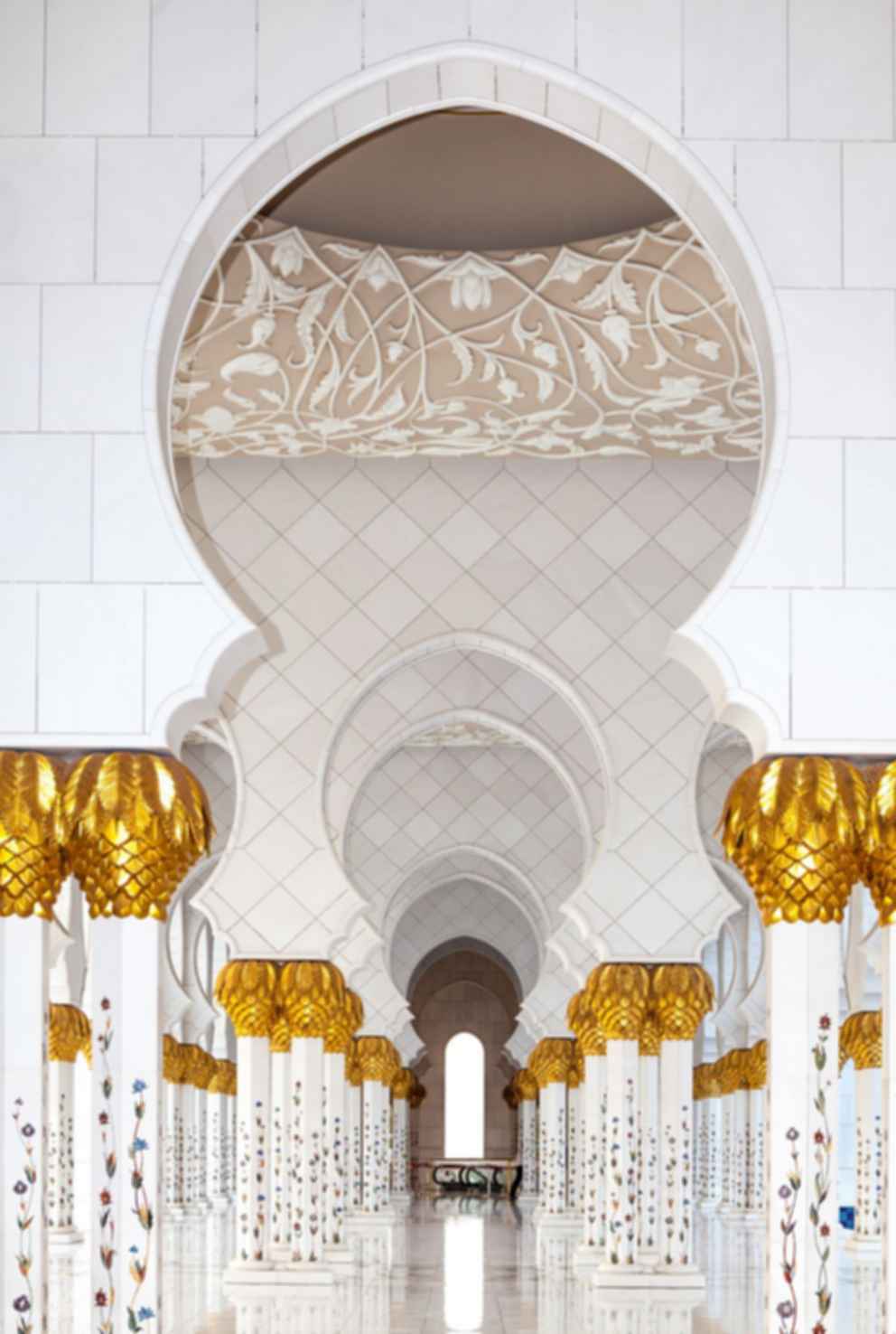 Sheikh Zayed Grand Mosque - Archway - modlar.com