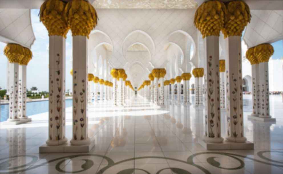 Sheikh Zayed Grand Mosque - Columns - modlar.com