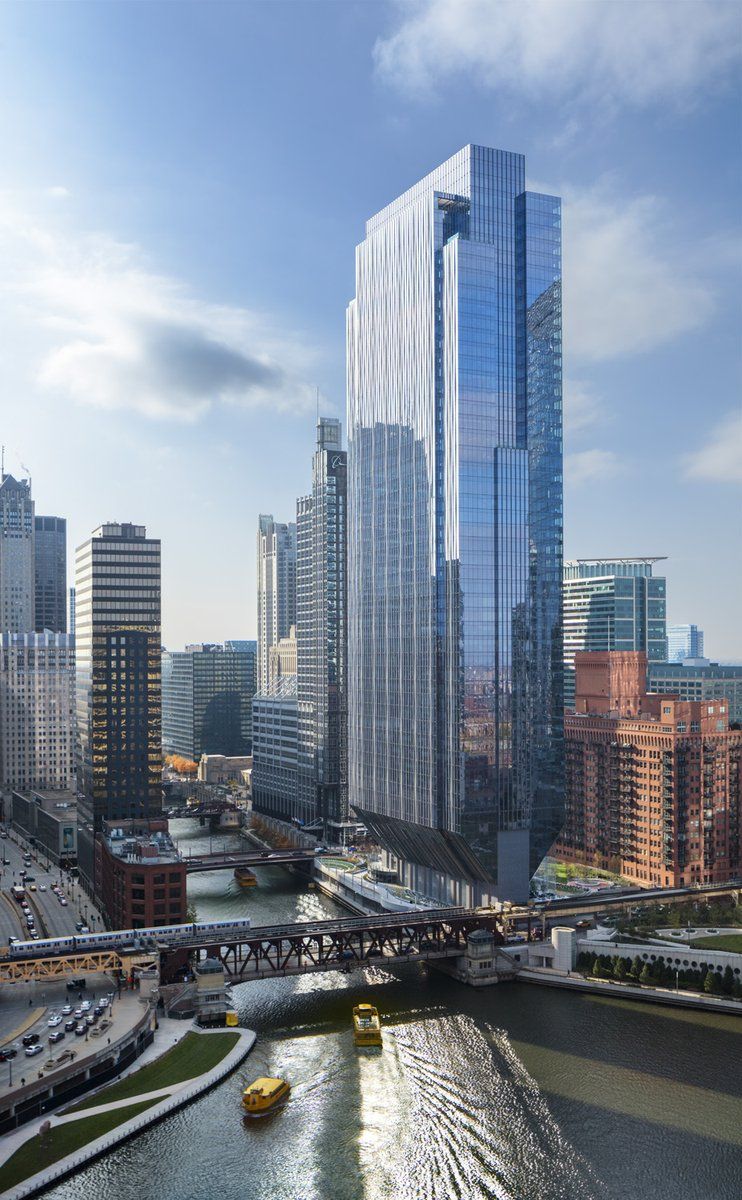 150 North Riverside - Entrance - modlar.com