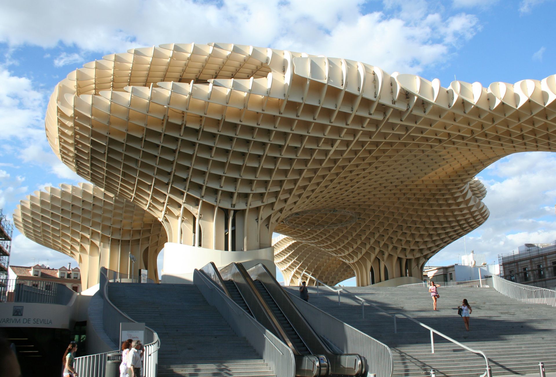 Metropol Parasol - Structure - modlar.com