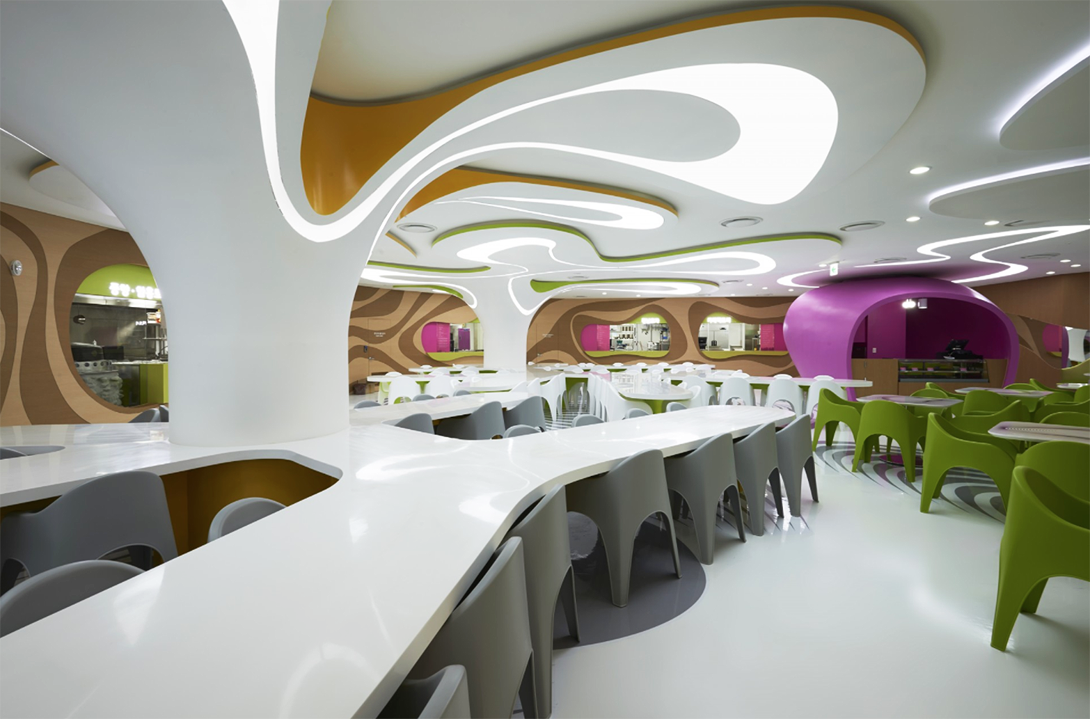 Vibrant Cafe and Restaurant Designs - modlar.com
