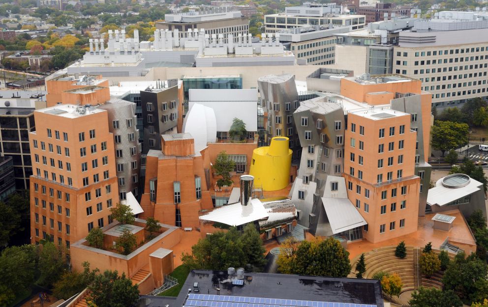 Ray and Maria Stata Center - Bird's Eye View - modlar.com