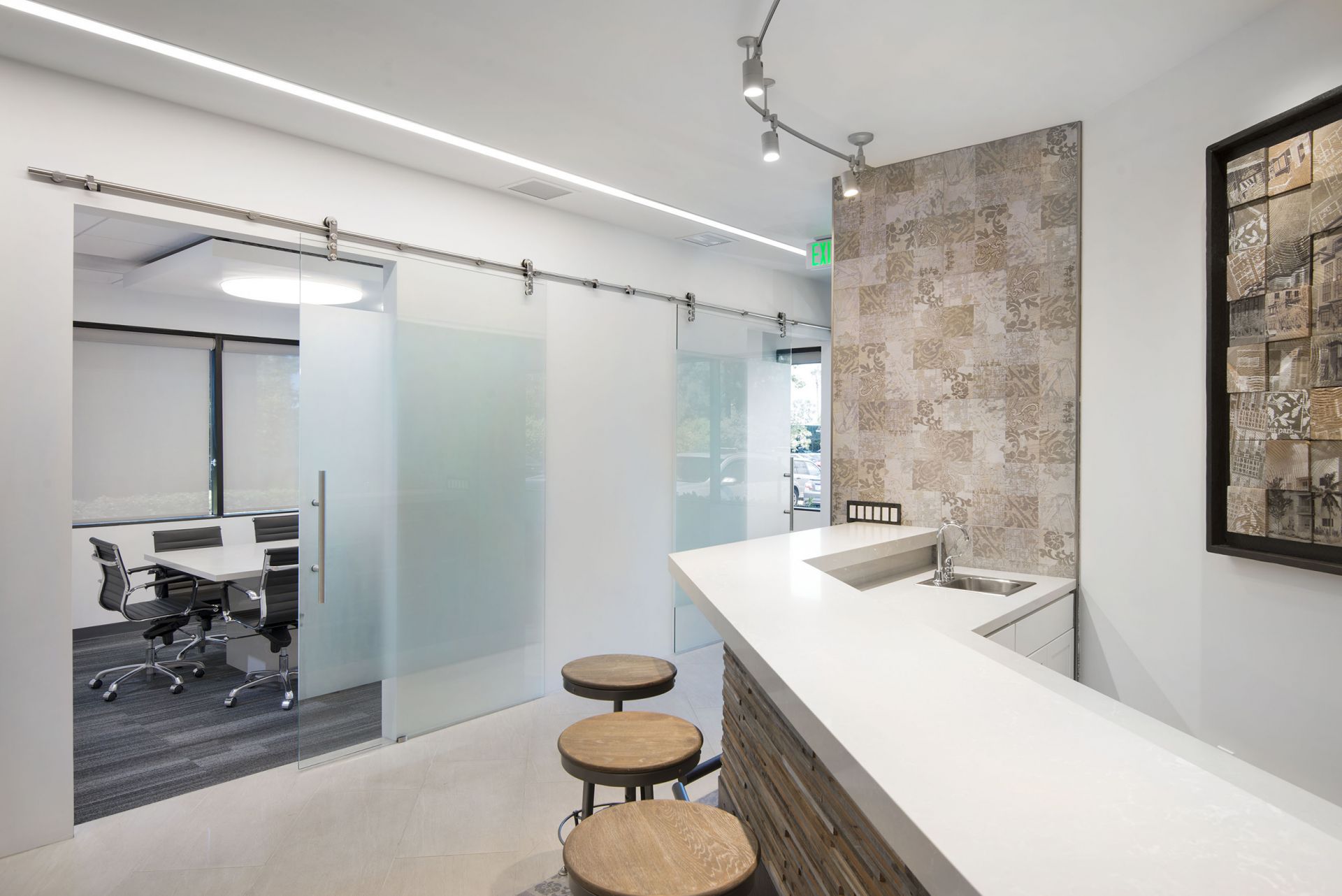 Architecture Design Collaborative Offices - Office Bar - modlar.com