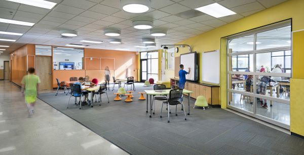 Elysian K-8 School - Classroom Exterior - modlar.com