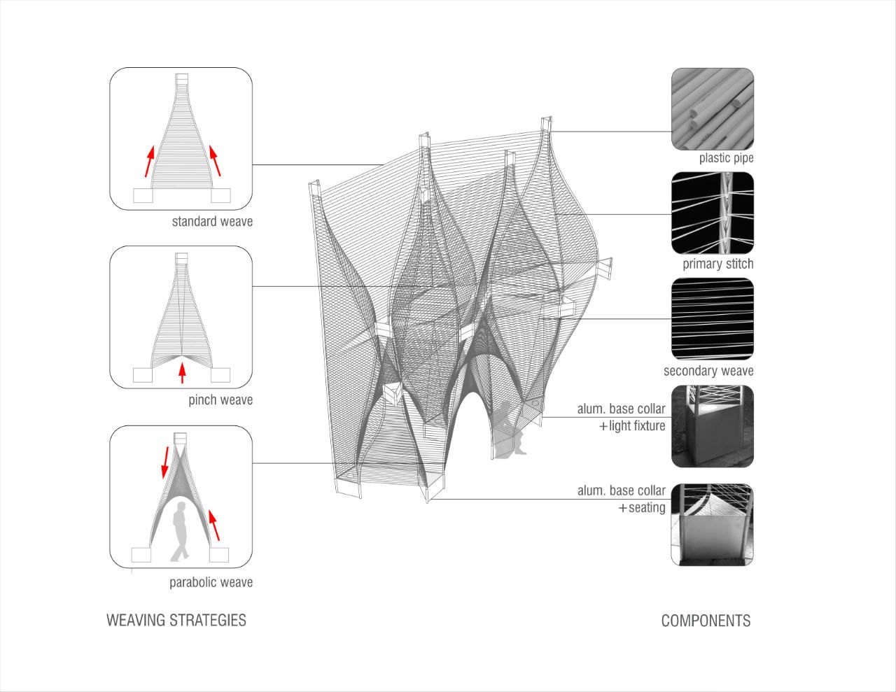 Windshape Ephemeral Pavilion - Concept Design - modlar.com