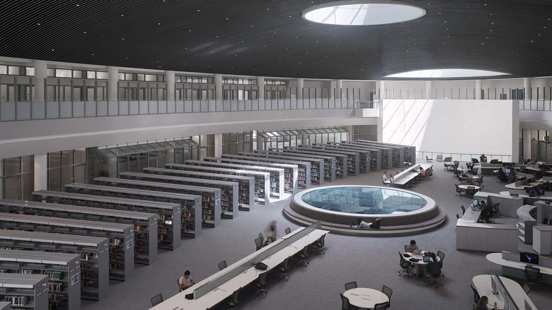 New York University Abu Dhabi - Library - modlar.com