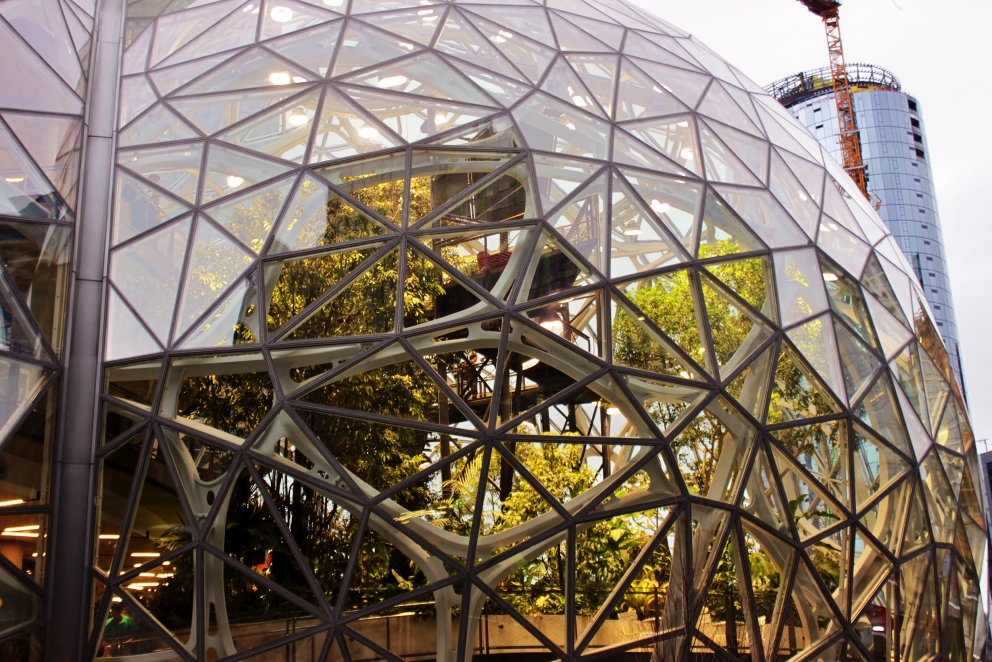 Amazon Spheres - Façade - modlar.com