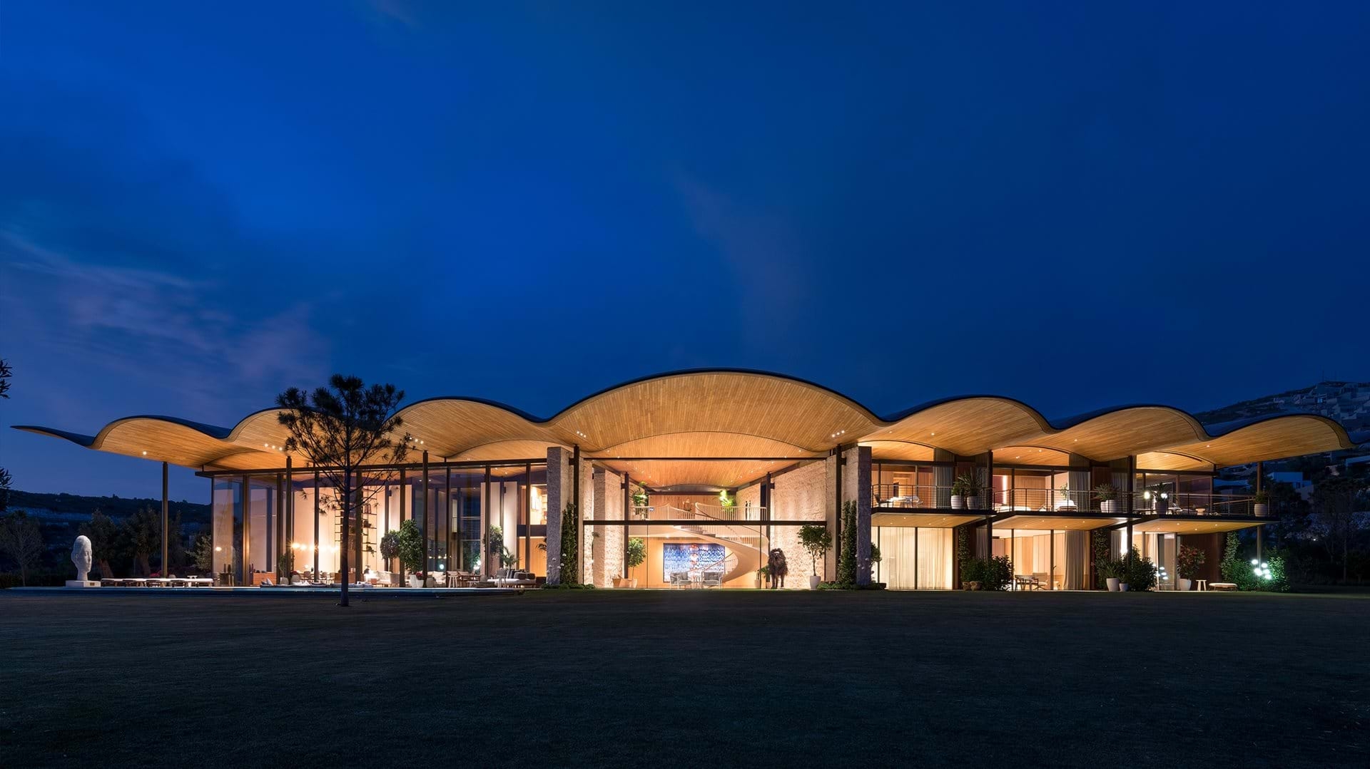 Dolunay Villa - Roof Detail - modlar.com