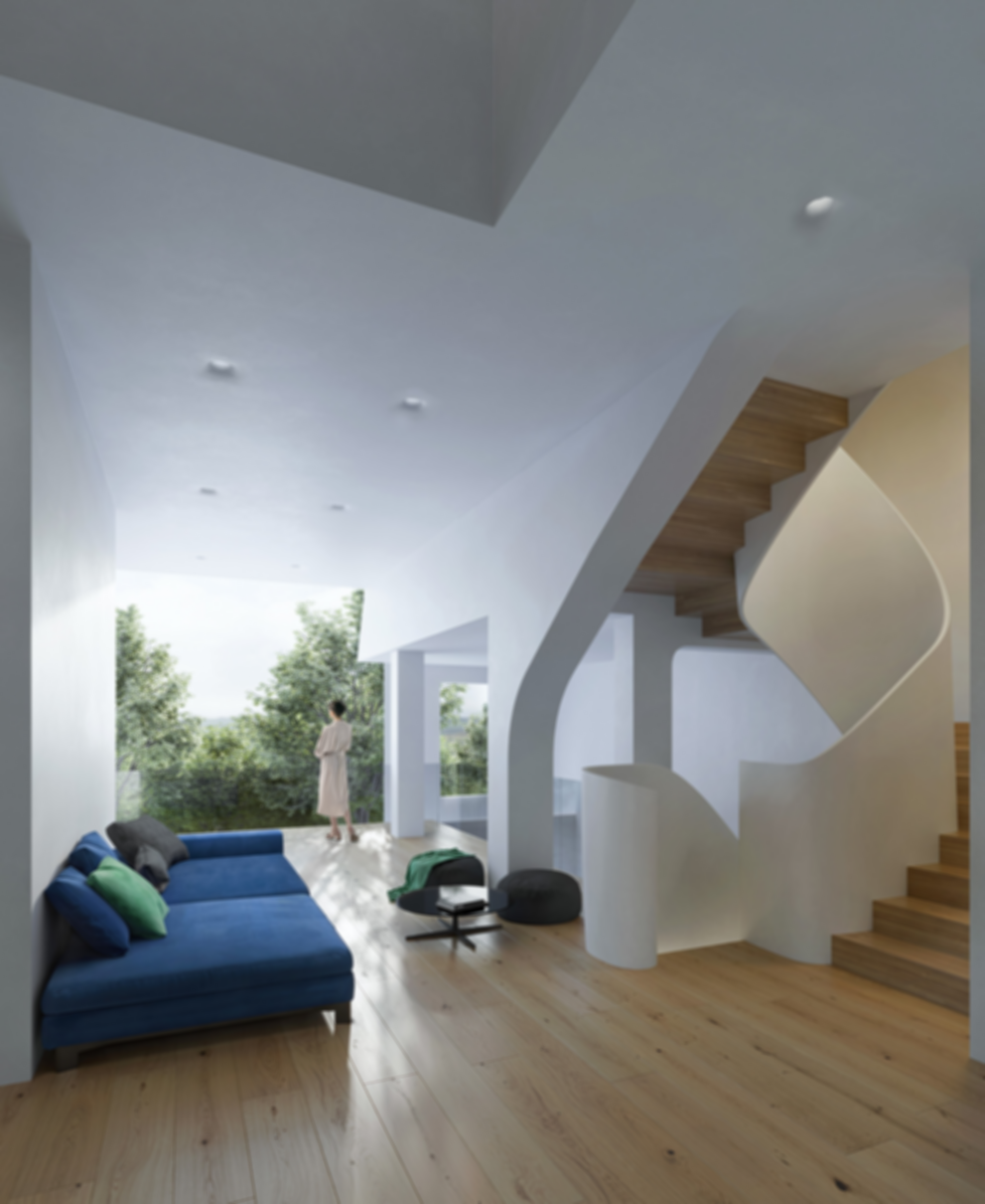 Modern Residential Staircase - modlar.com