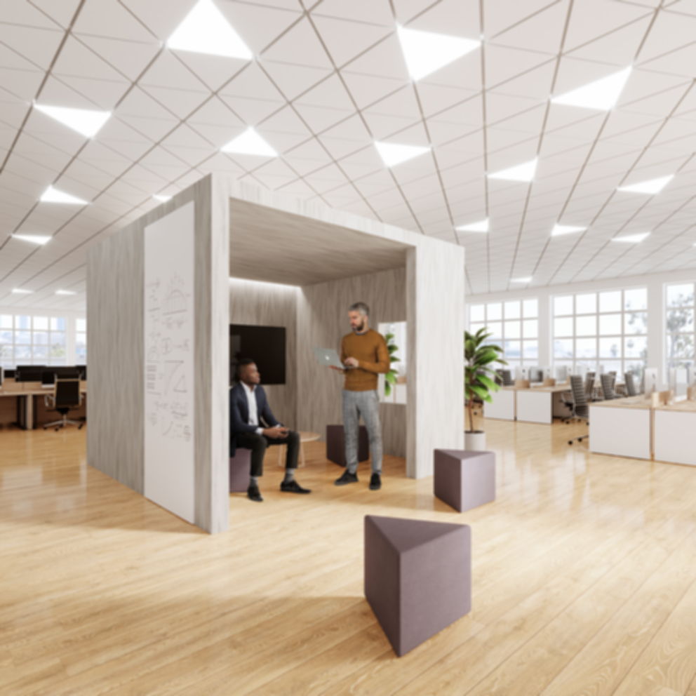 Geometric Office Space - modlar.com