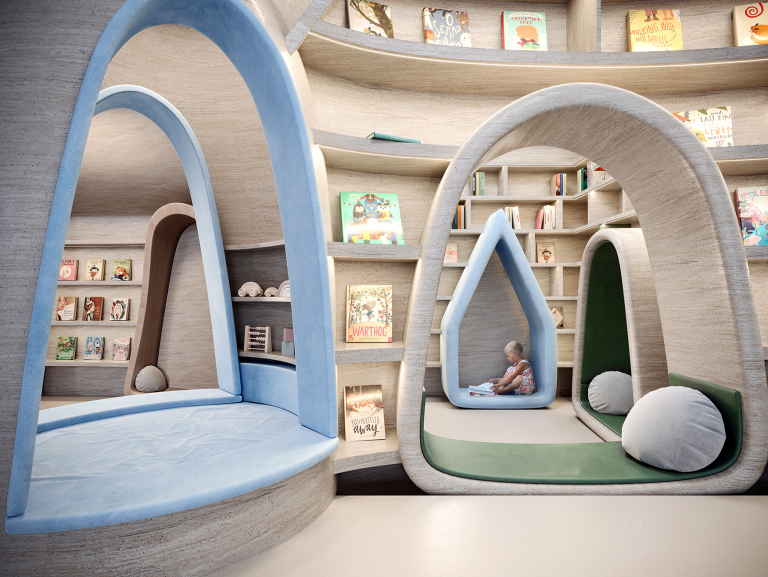 Playful Library - modlar.com