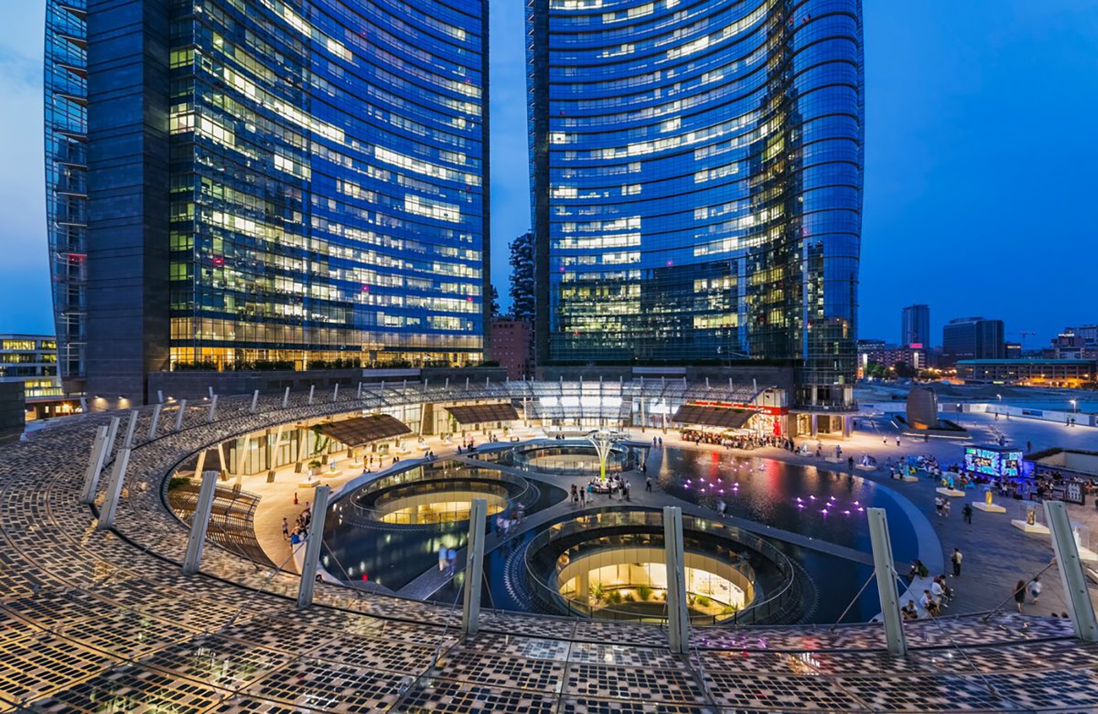 Porta Nuova Garibaldi and UniCredit Headquarters - Detail - modlar.com