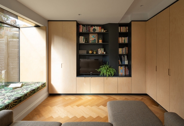 Charred House Expansion - Interior - modlar.com