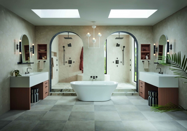 Modern Archway Bathroom - modlar.com