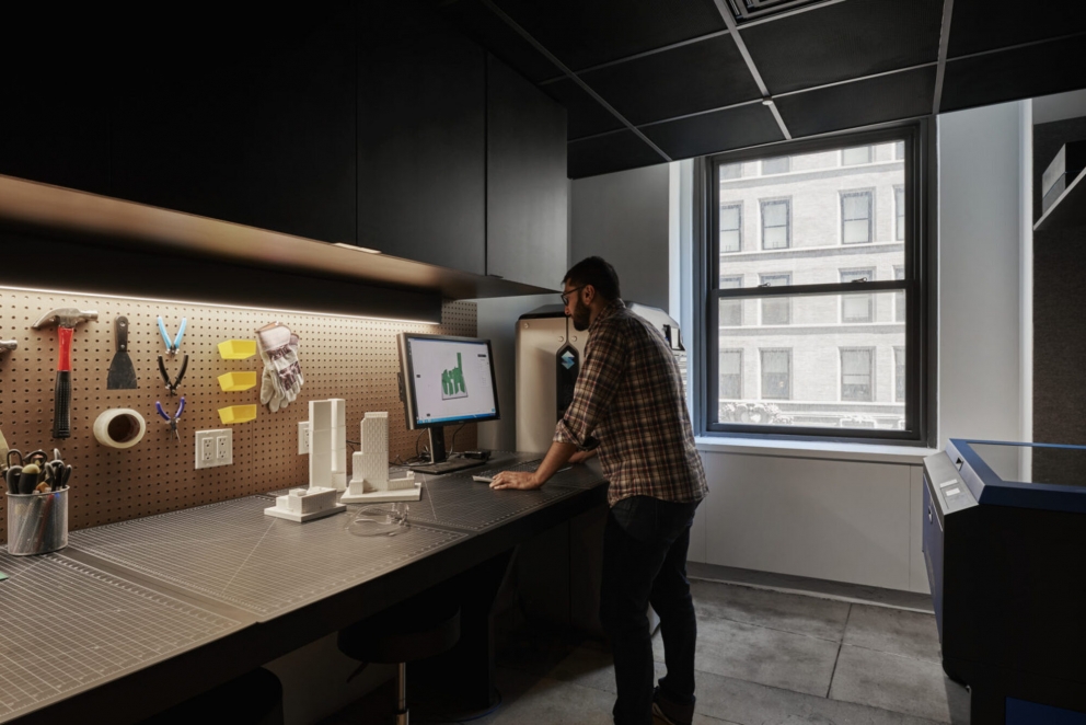 Woods Bagot New York Studio - Model Shop - modlar.com