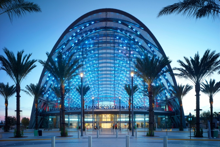 Anaheim Regional Transportation Intermodal Center - Exterior - modlar.com