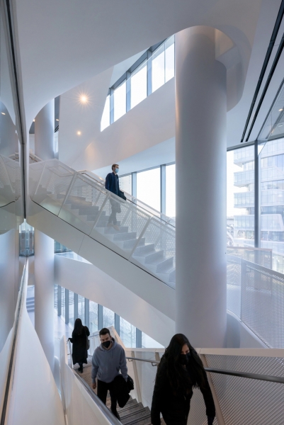 Henry R. Kravis Hall and David Geffen Hall - Stairs - modlar.com