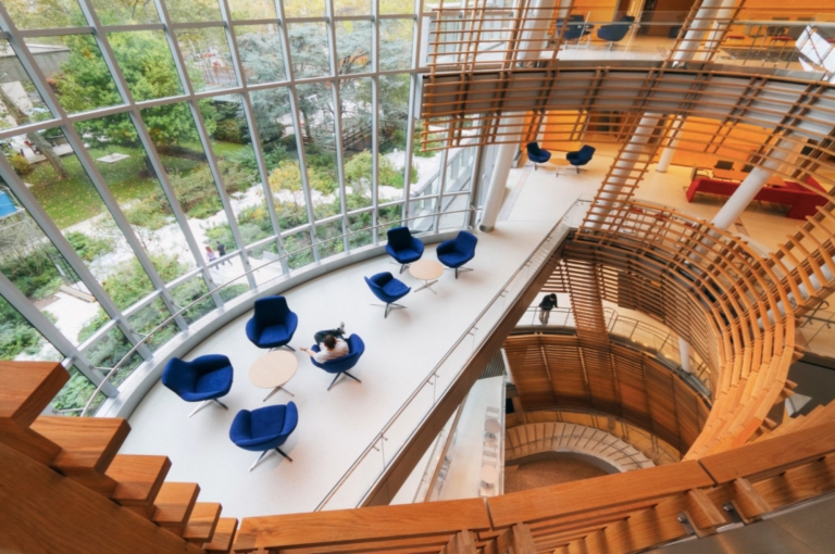 Collaborative Research Center, Rockefeller University - Atrium - modlar.com