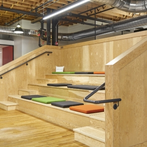 Bleacher Seating in Office Design - Photo Collection