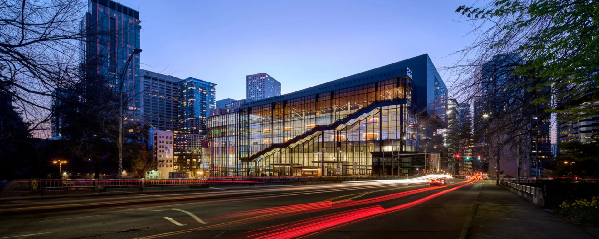Seattle Summit Building - Glass Wall - modlar.com