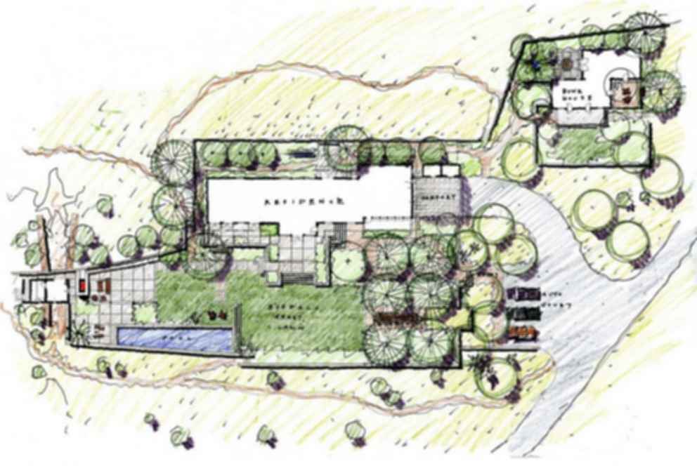 West Texas Ranch - Site Plan - modlar.com