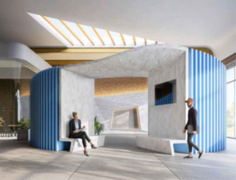 Commercial Lobby Interior - modlar.com