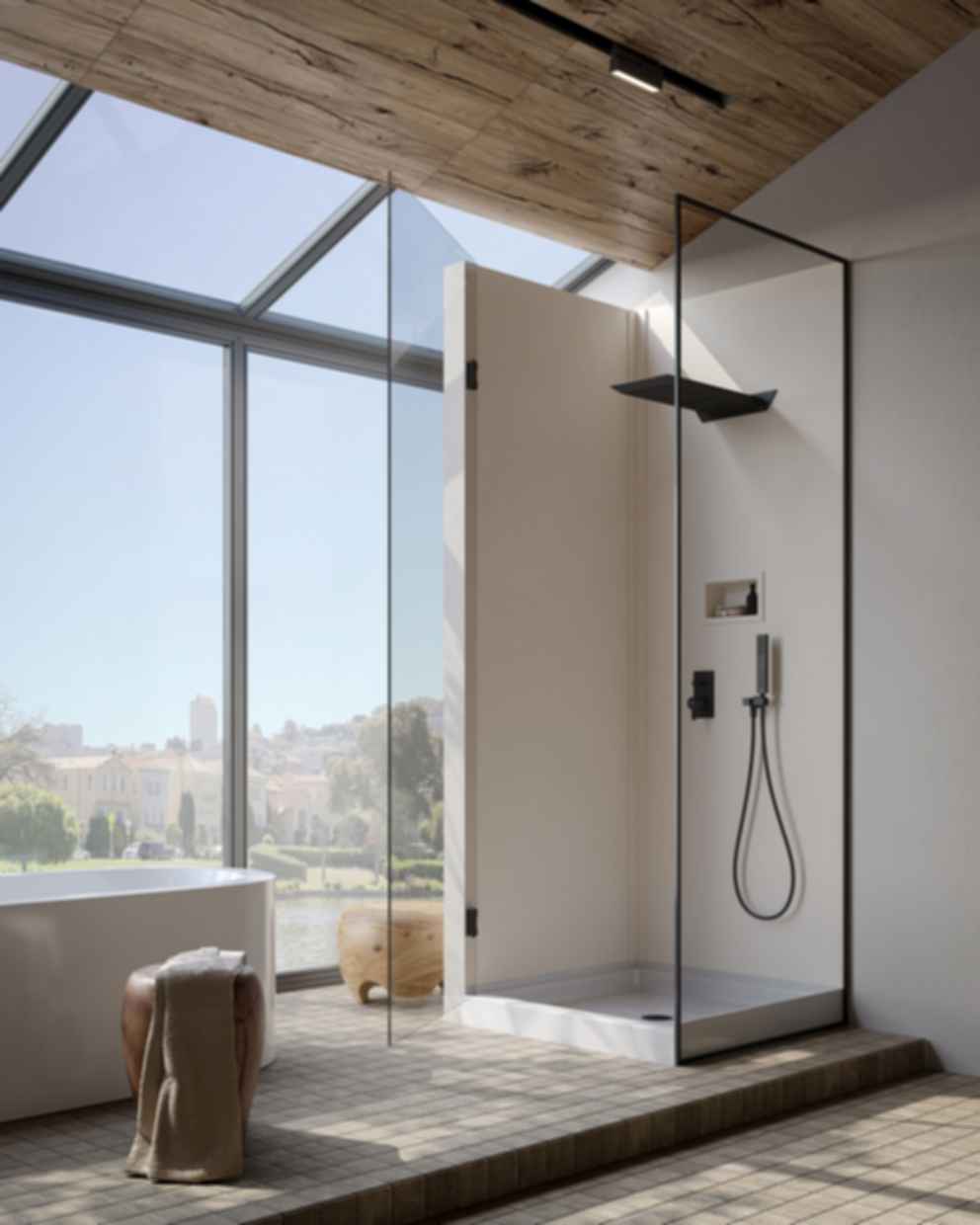 Contemporary Shower - modlar.com