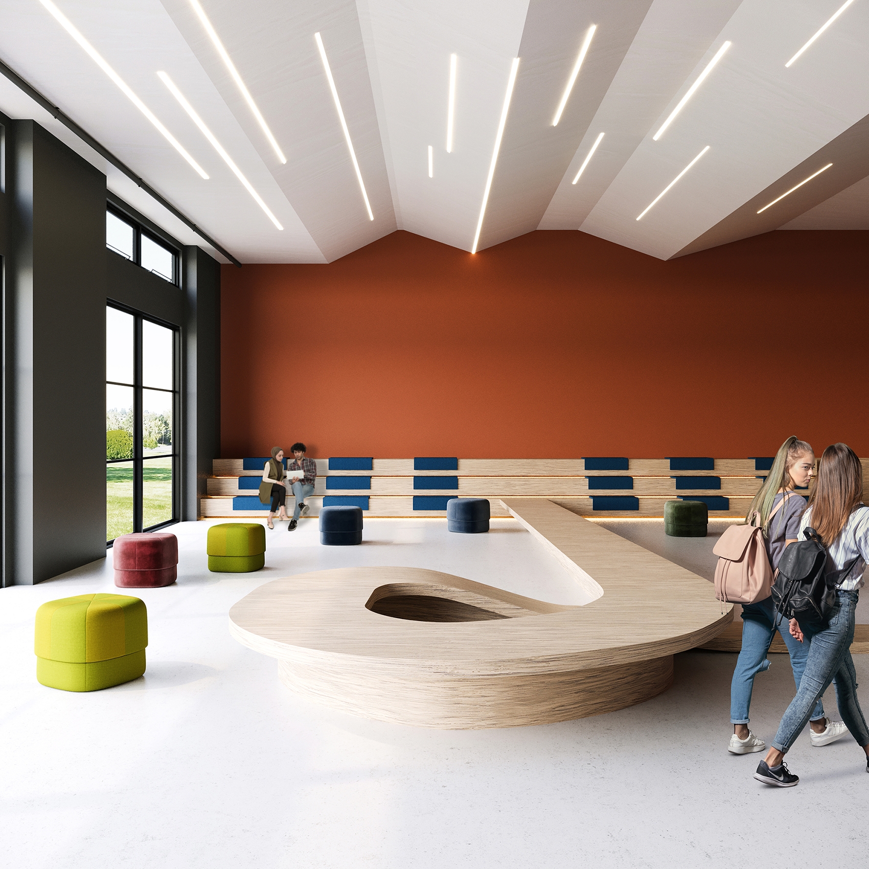 College Seating Area - modlar.com