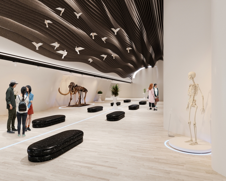 Modern Museum Interior - modlar.com