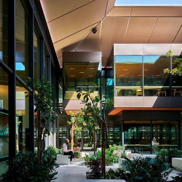 House of Wisdom Library - Courtyard - modlar.com