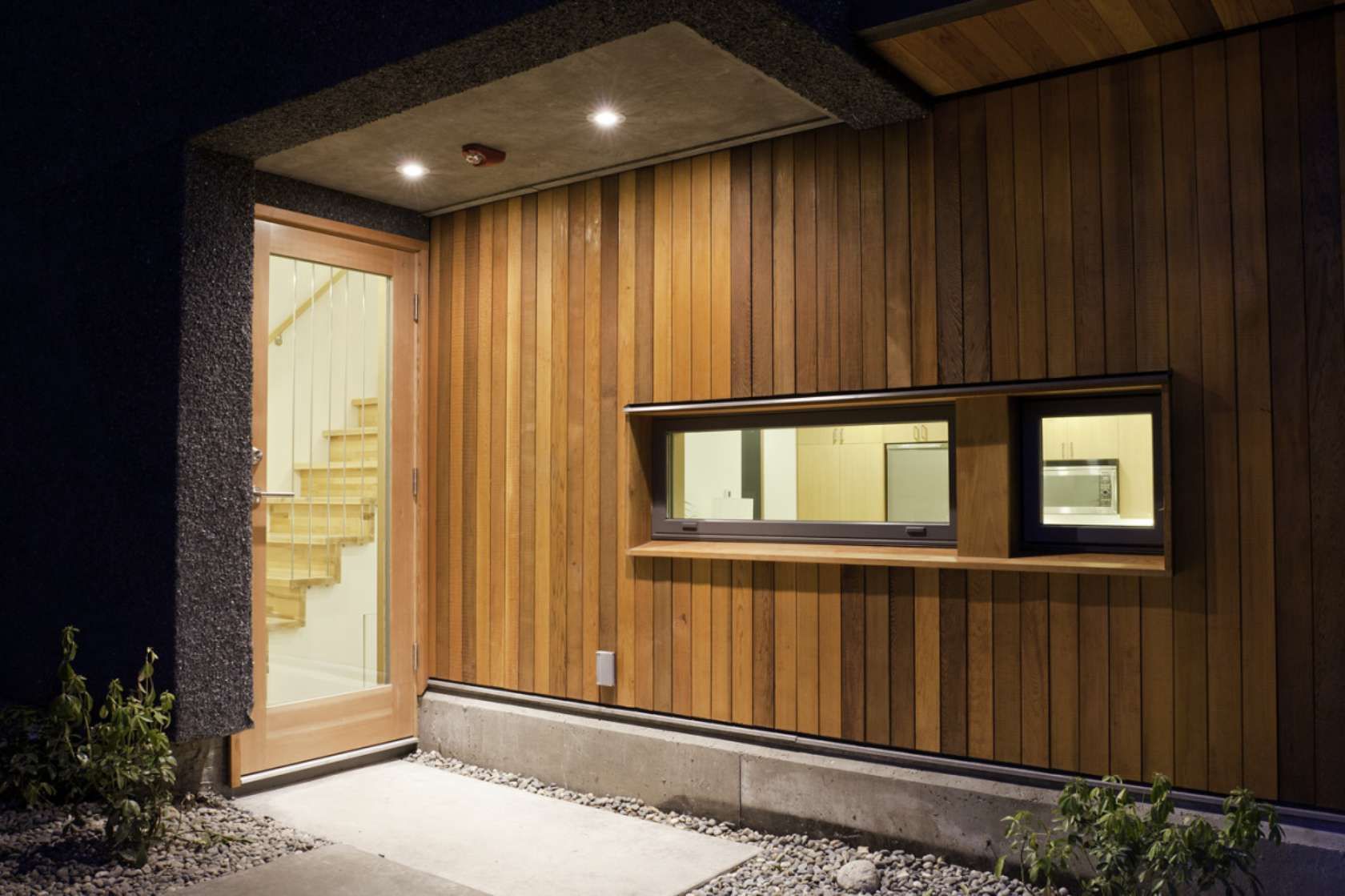 Net Zero Laneway House - Interior Wall - modlar.com