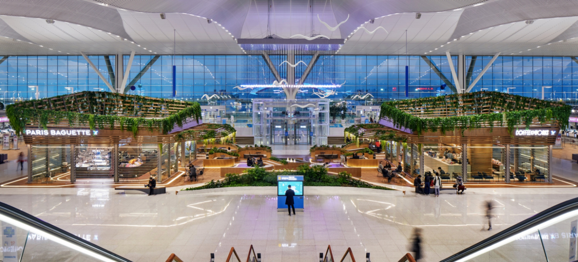 Terminal 2 Landmark Space Incheon International Airport - Pavilions ...