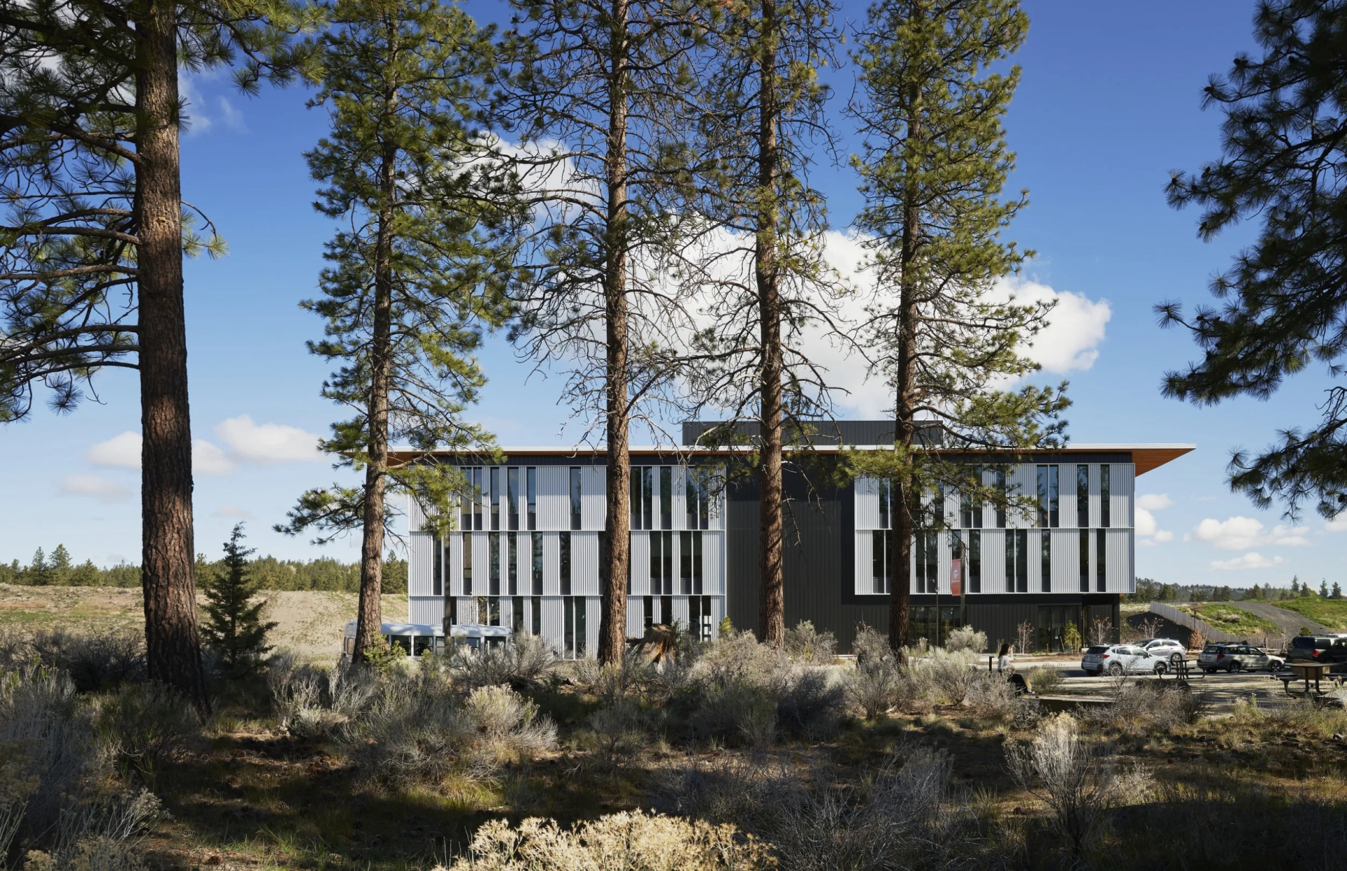 Edward J. Ray Hall - Exterior - modlar.com