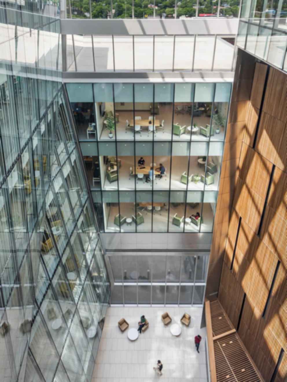 Malone Family Tower - Atrium Floor - modlar.com