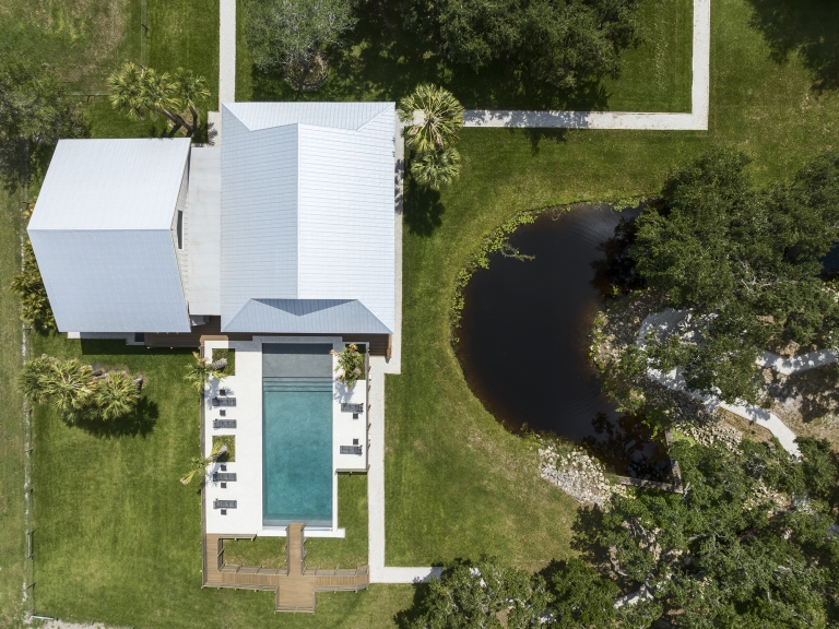 Corona Ranch Residence - Aerial View - modlar.com
