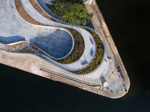 Espace Confluence - Aerial View - modlar.com