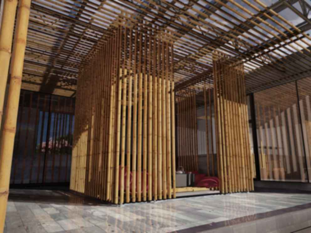 Great Bamboo Wall - Exterior/Interior - modlar.com